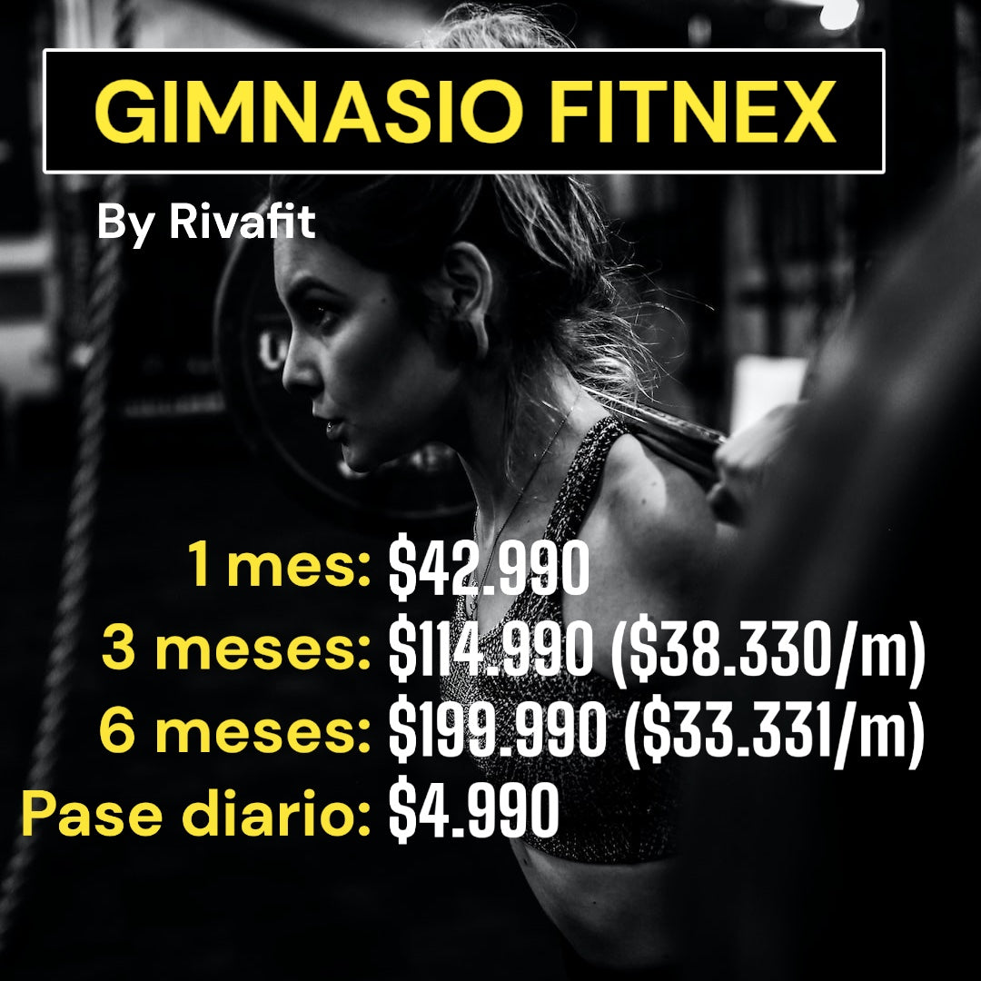 Membresía Gimnasio – Fitnex Gym